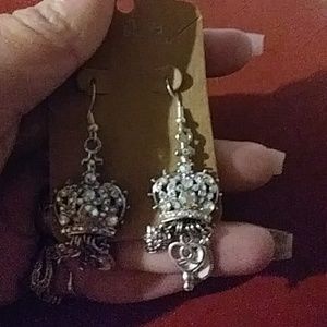DNA | Jewelry | Nwt Dna Silver And Australian Crystal Crowns | Poshmark